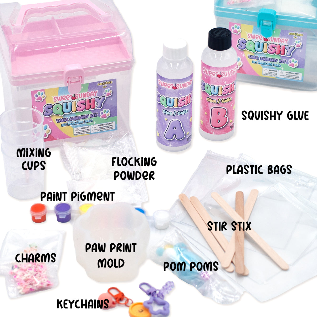 TABA SQUISHY KIT™ - Paw Print – Sweet Sunday